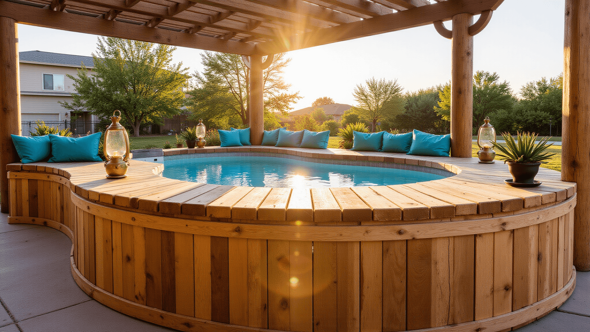 DIY Stock Tank Pool Bench: Save a Fortune on Your Backyard Oasis - Ask ...